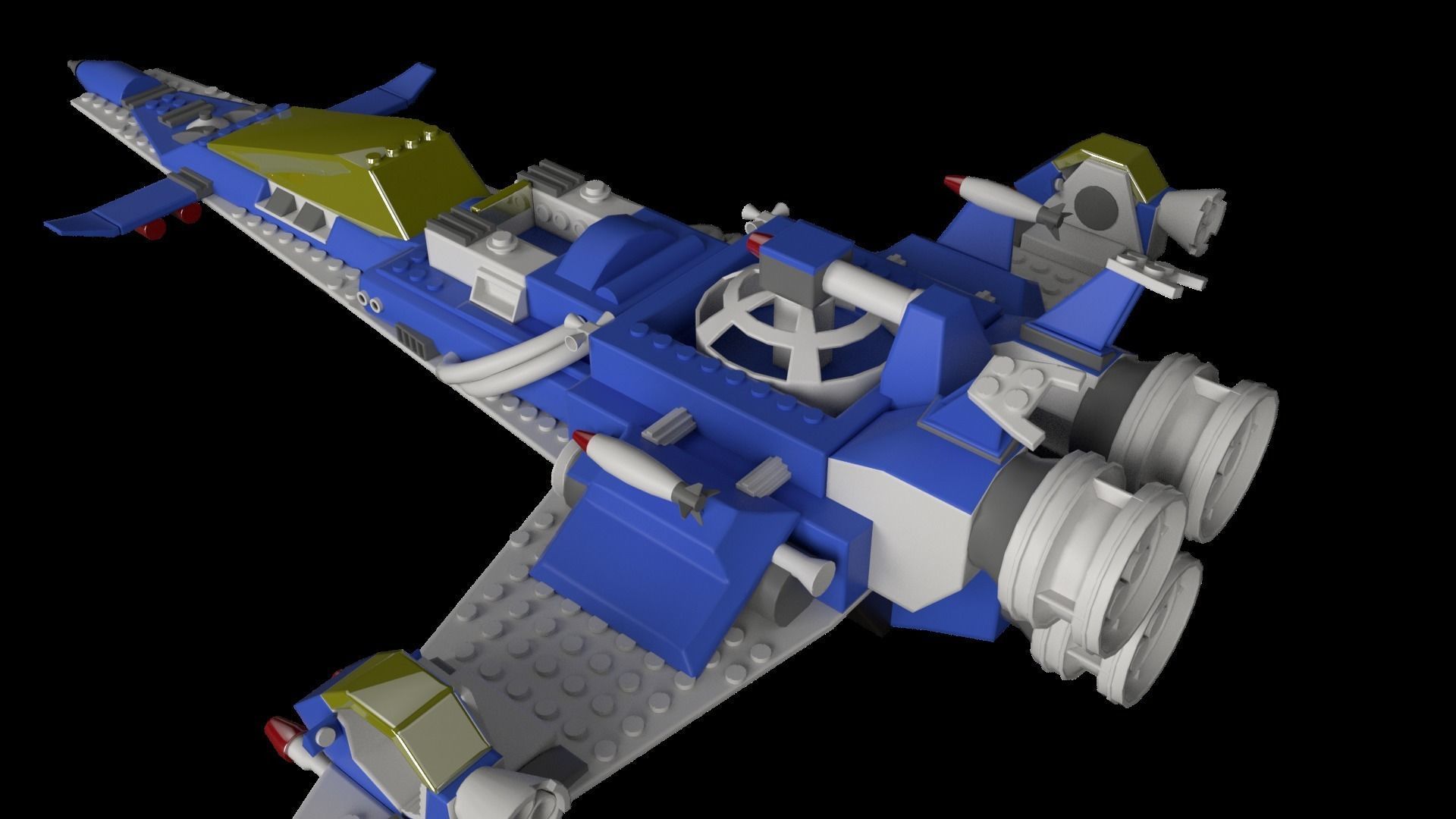 Benny Spaceship 3D model | CGTrader