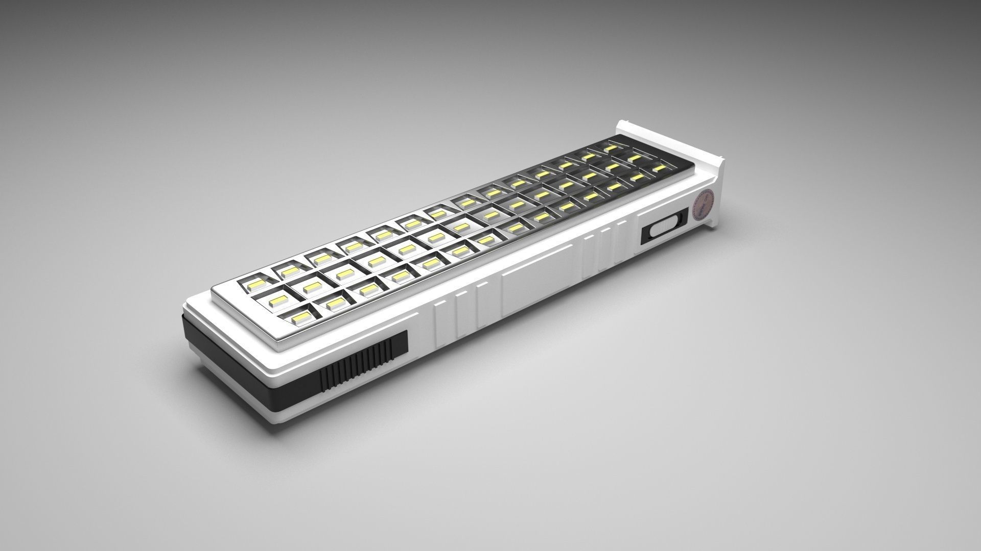 Led Emergency Light 3D model | CGTrader