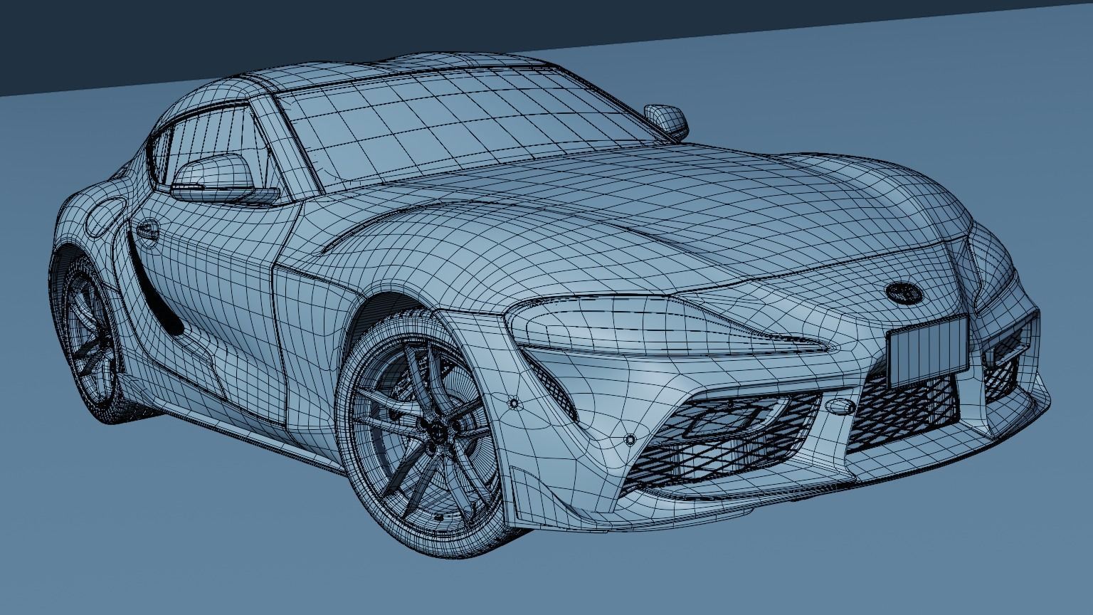 Toyota Supra Mk5 3D model | CGTrader