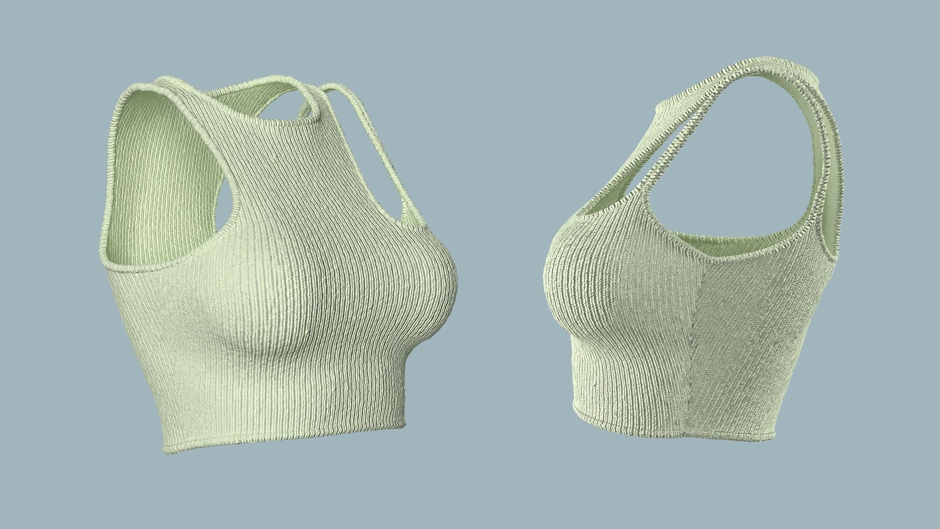 Female Tops Marvelous Designer 3D model | CGTrader