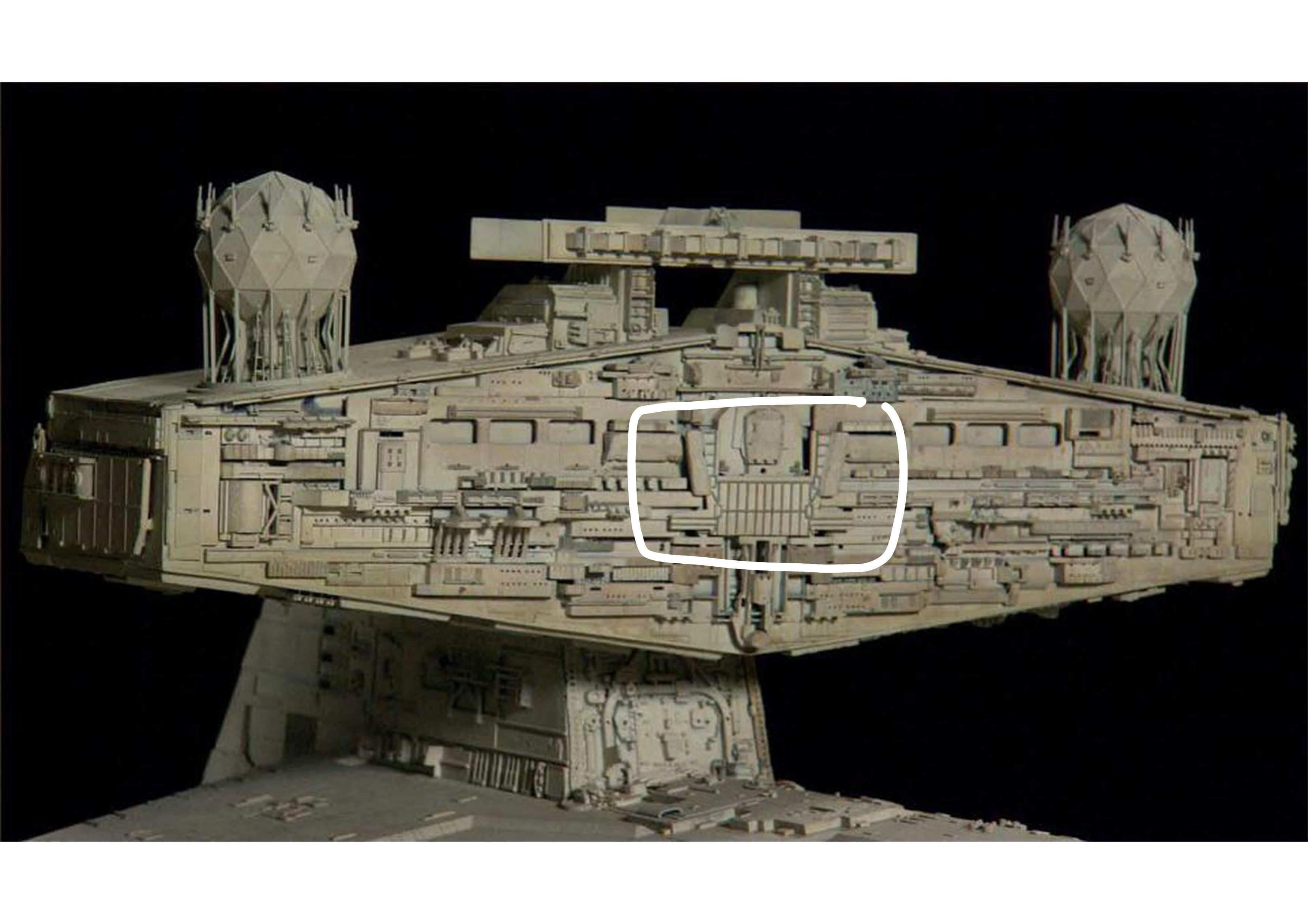 STAR DESTROYER BRIDGE GREEBLIE 3D model | CGTrader