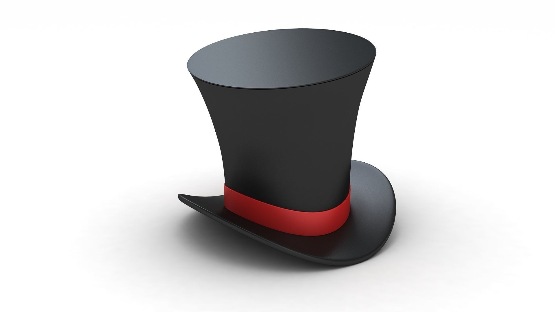 Cartoon Cilinder Hat 3D model | CGTrader