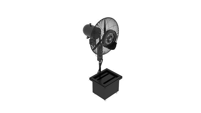 Mist Fan 3D model | CGTrader