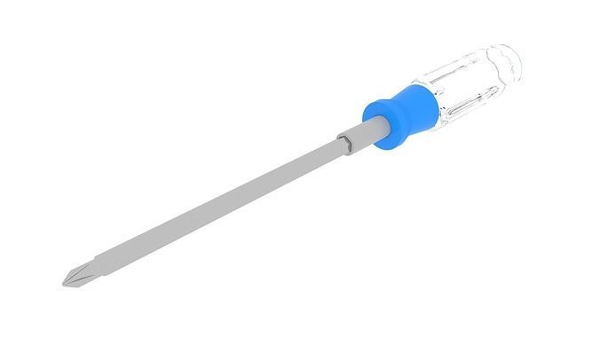Screwdriver 3D model | CGTrader