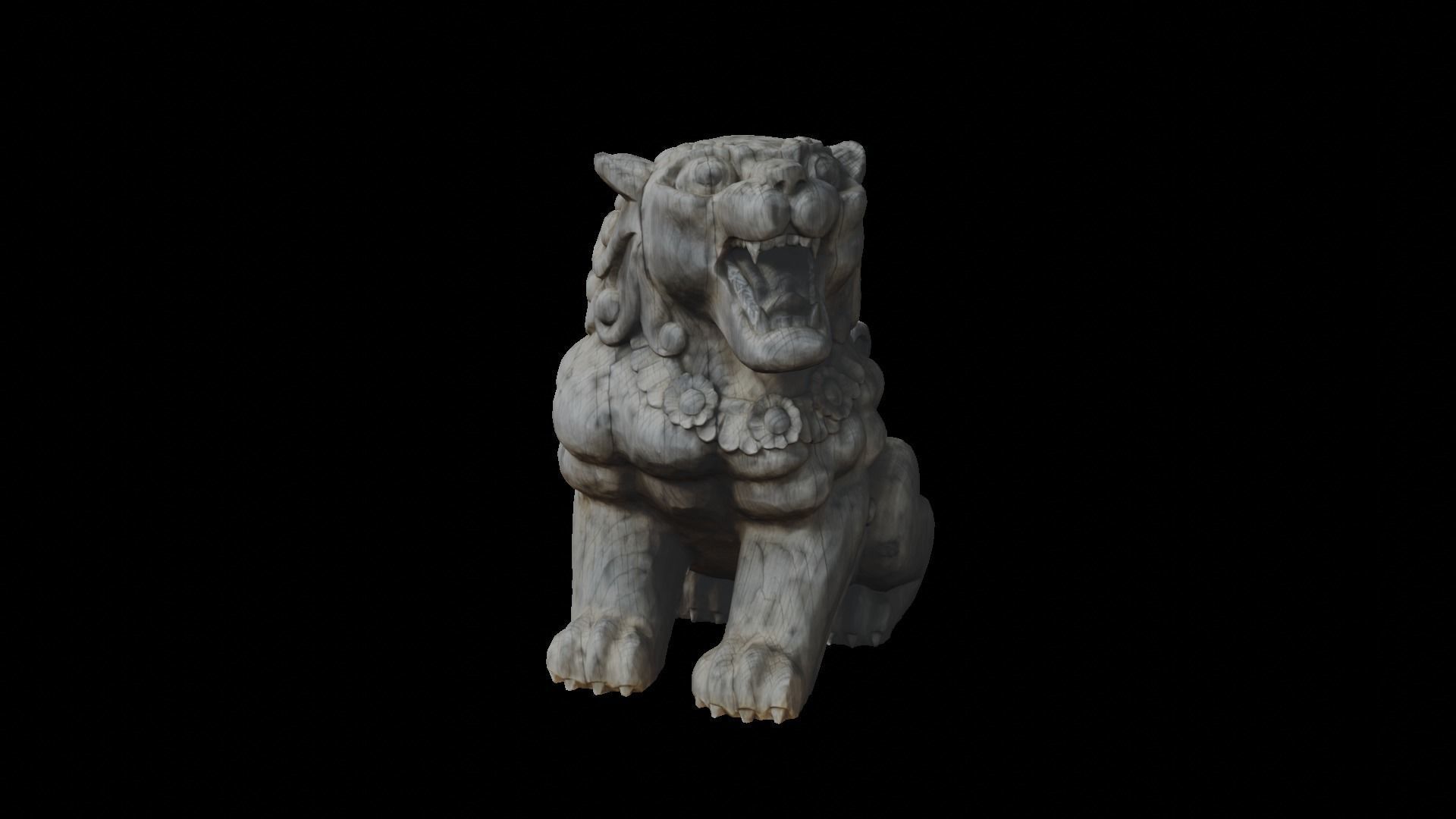 Korean Traditional Animal Statue Hae-tae 3D model | CGTrader