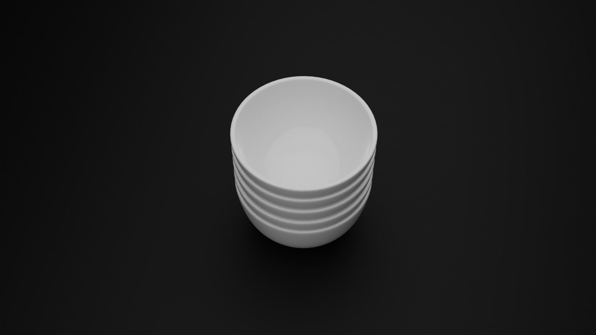 Plates and Bowls free 3D model | CGTrader