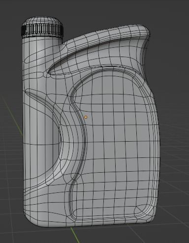 Engine Oil Bottle 3D model | CGTrader