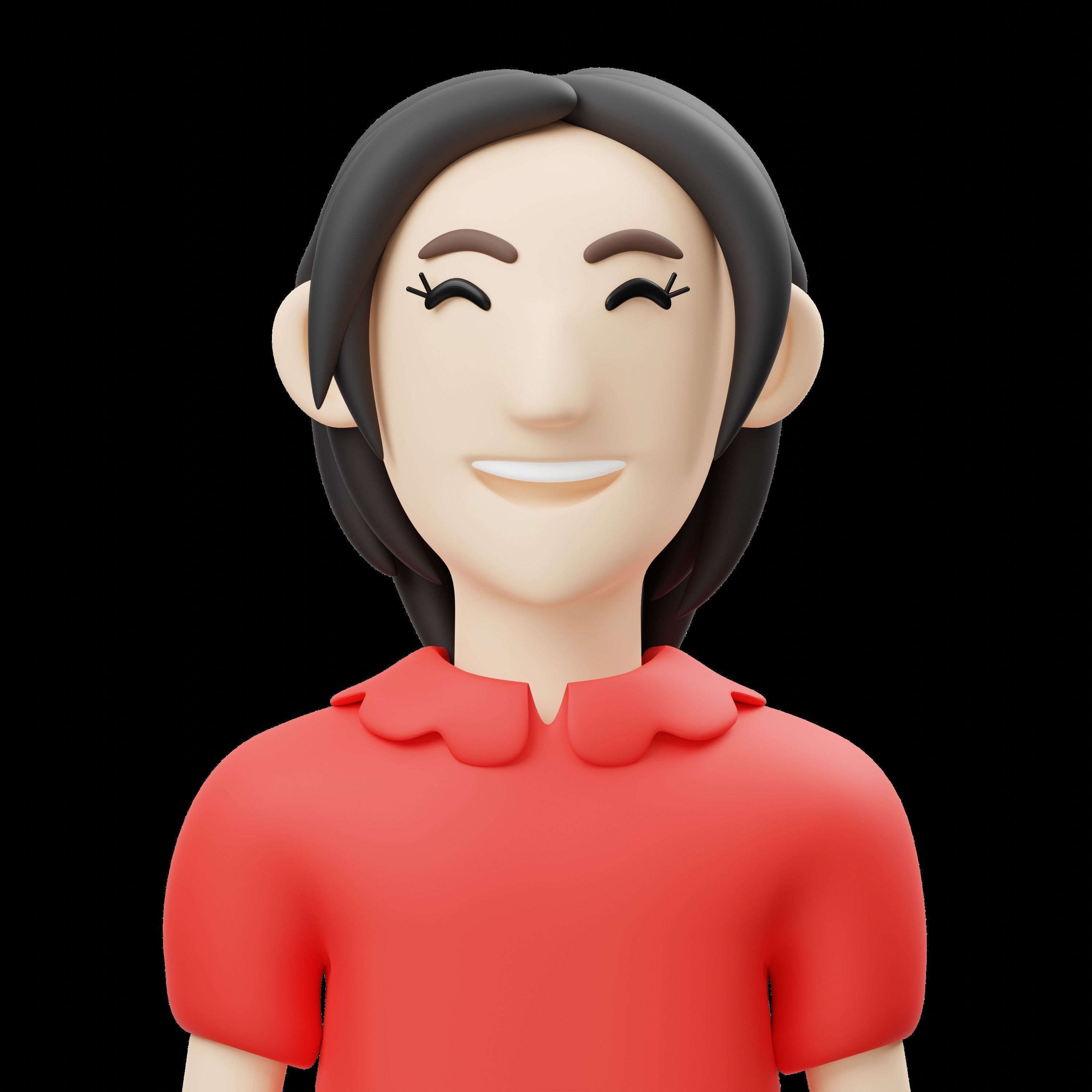 Avatar V3 3D Render Illustration 3D model rigged | CGTrader