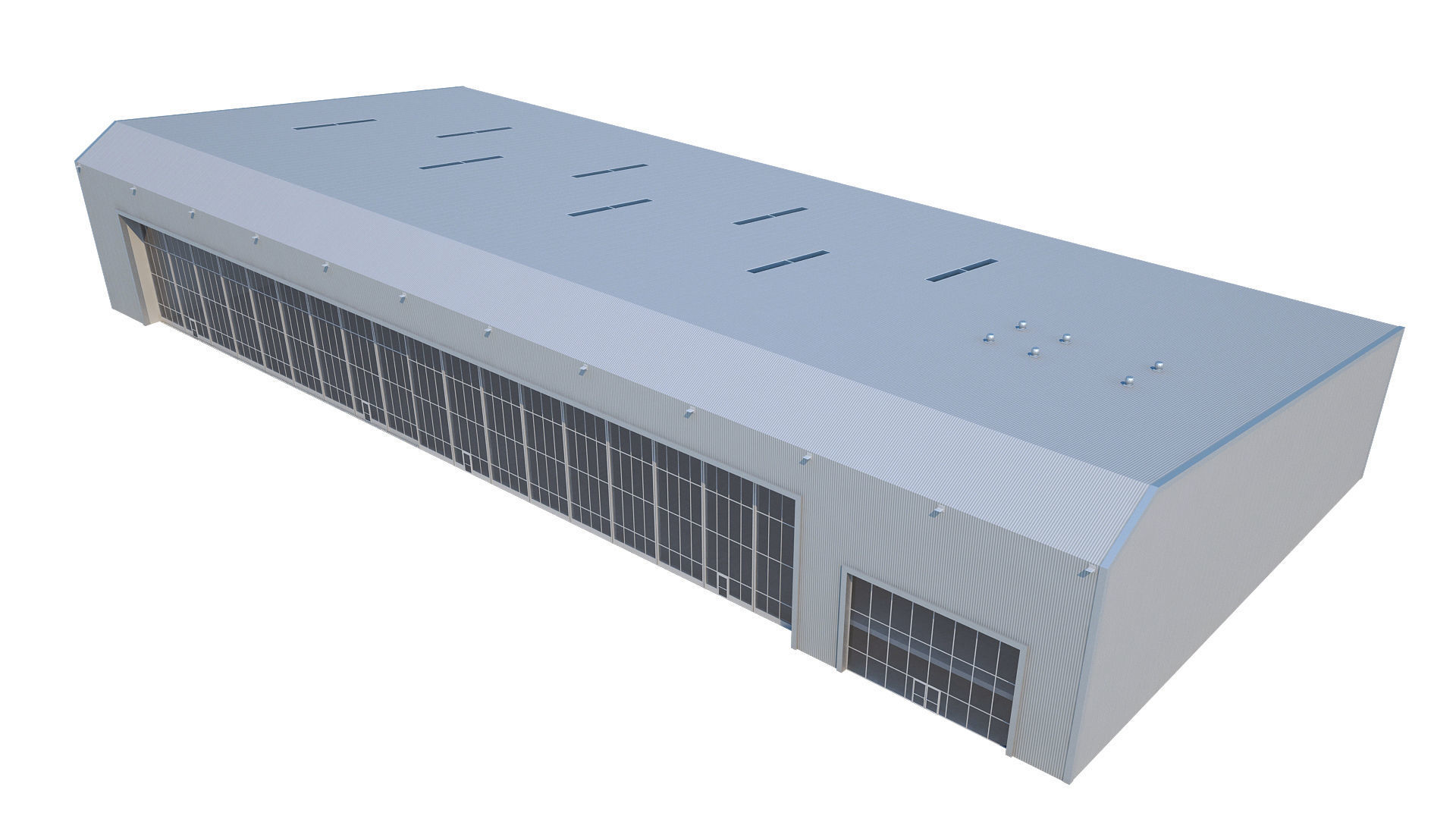 Airport Hangar 3D model | CGTrader