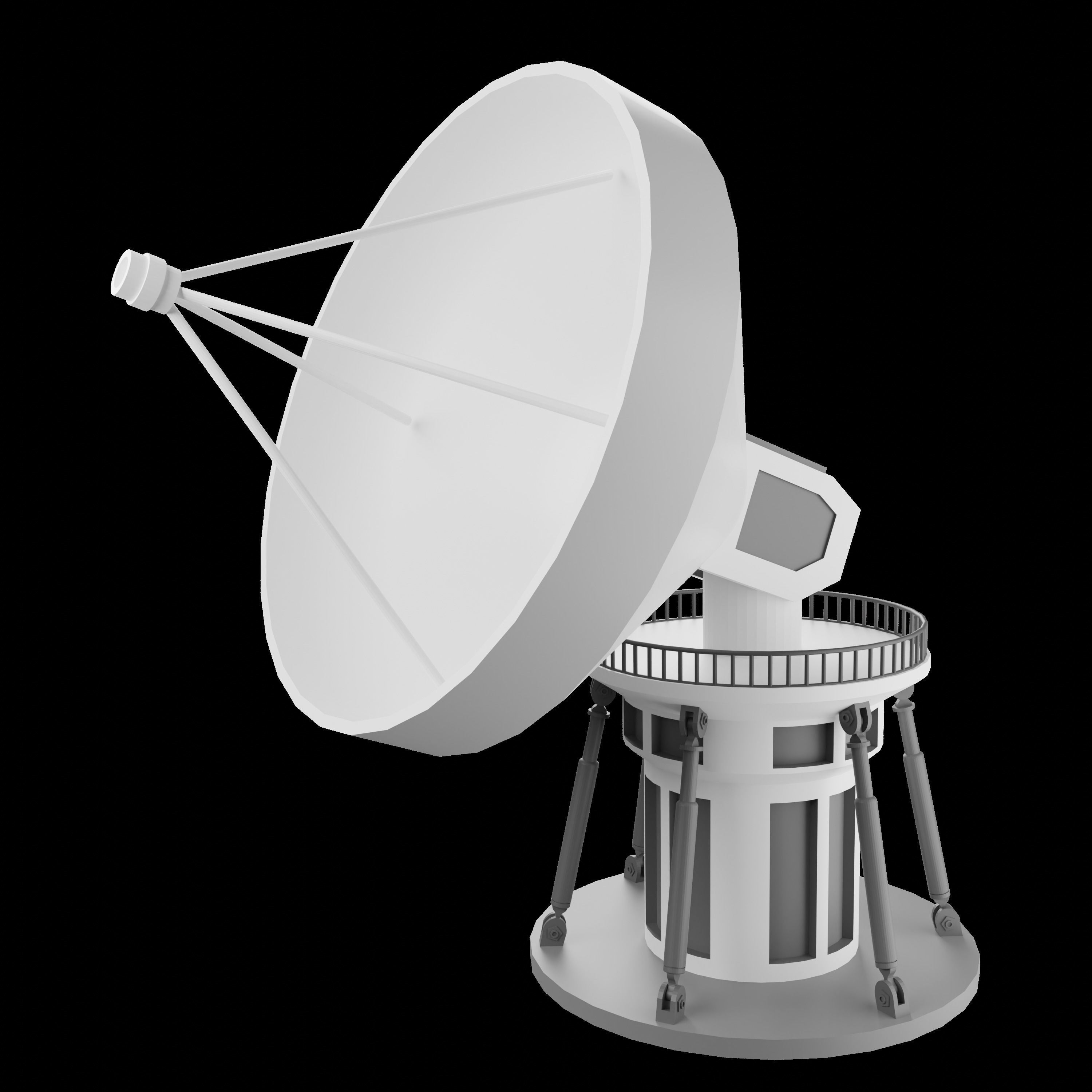 3D model Space Asset 3d Illustration VR / AR / low-poly | CGTrader