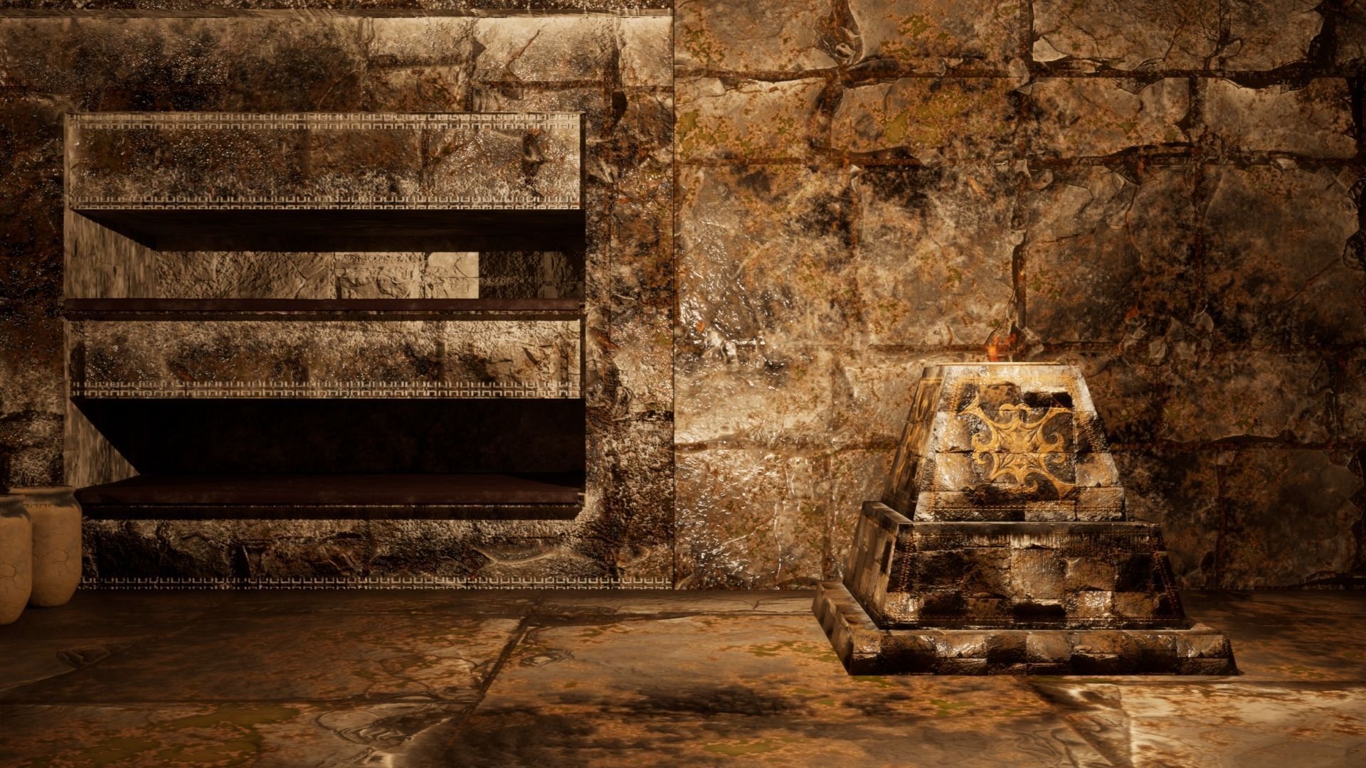 Dungeon Assets Pack free 3D model | CGTrader