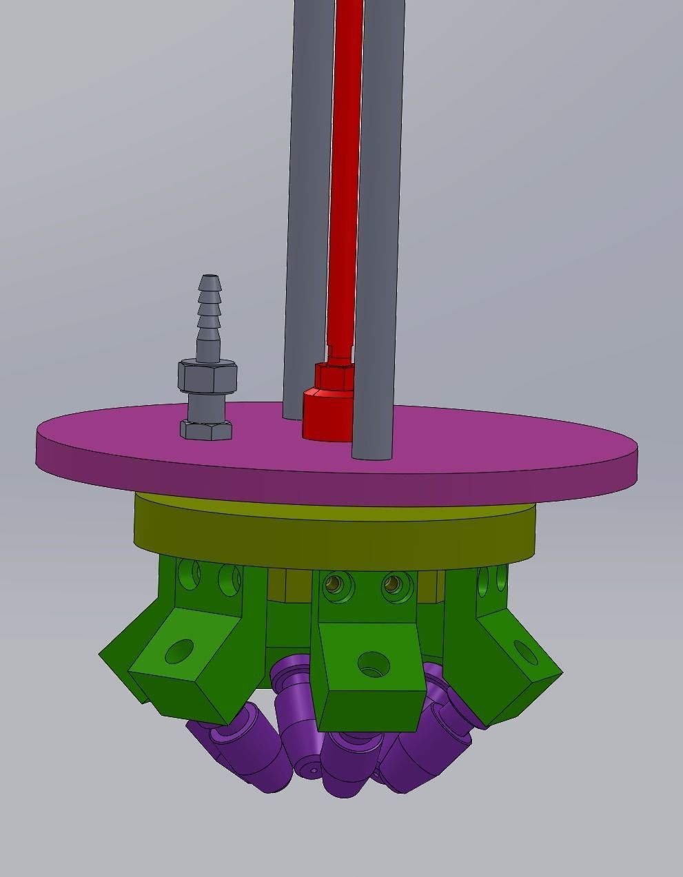 Cleaning assembly line 3D model | CGTrader