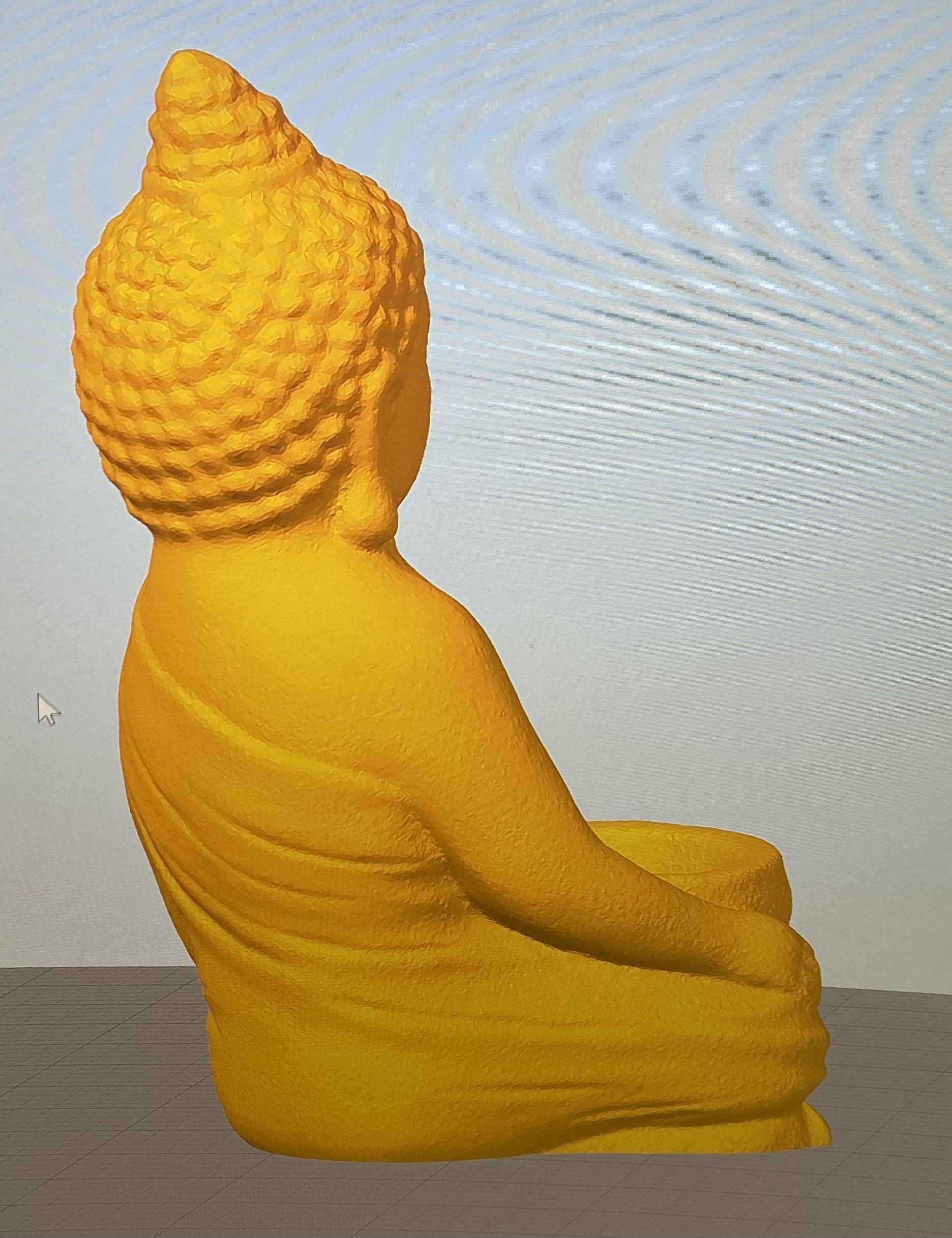 Meditative Buddha 3D model 3D printable | CGTrader
