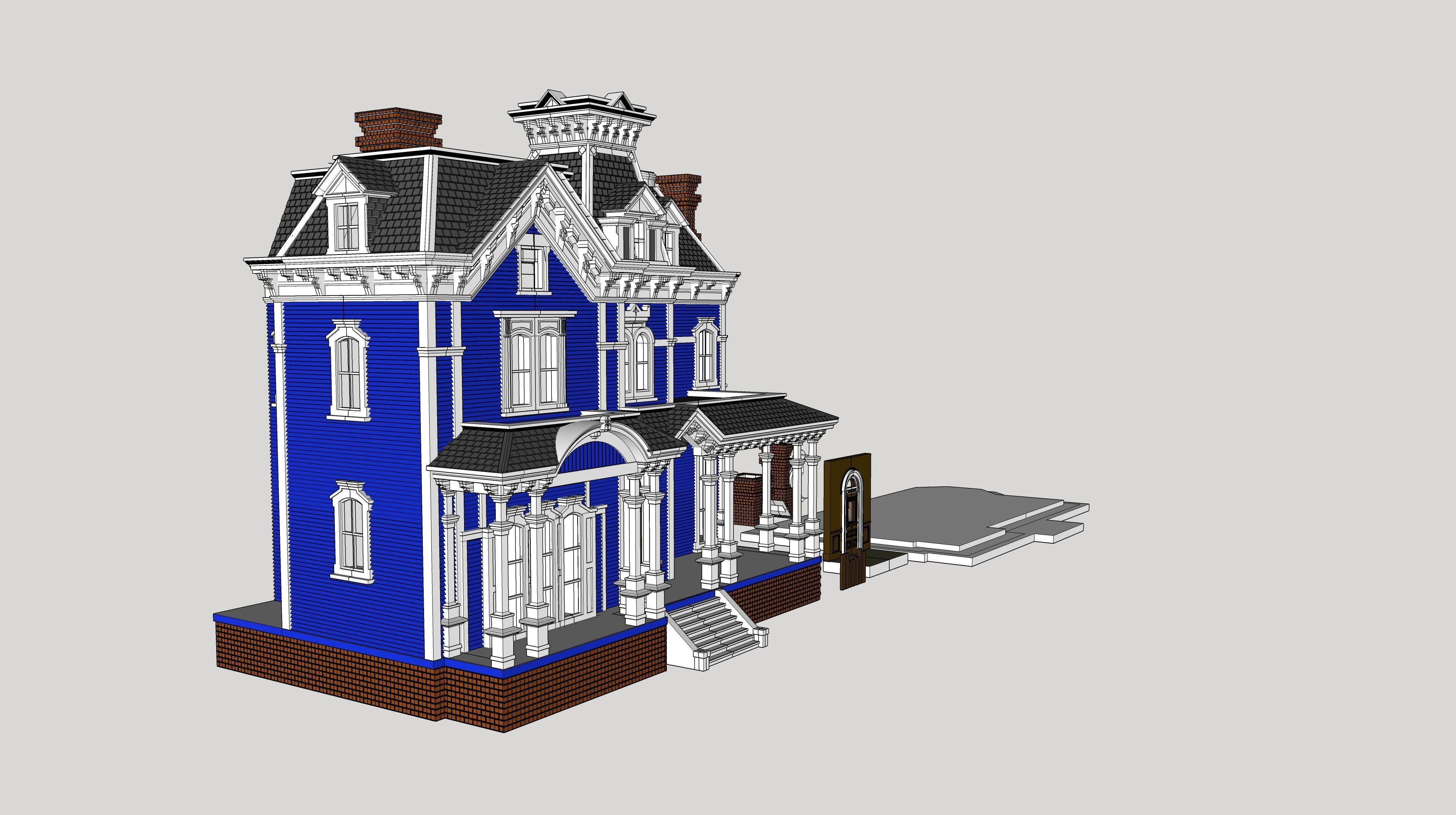 Stranger Things Vecna Creel House 3D model 3D printable | CGTrader