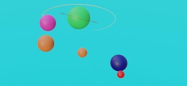 Planet Rotation 3D model animated | CGTrader