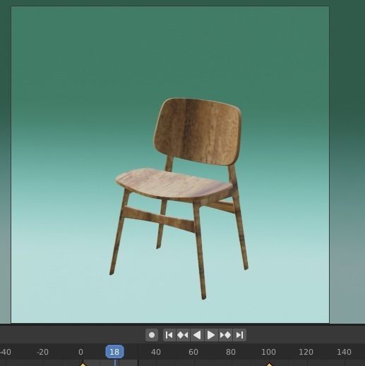 VIS CHAIR 3D model | CGTrader
