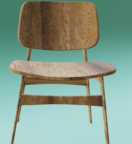 VIS CHAIR 3D model | CGTrader