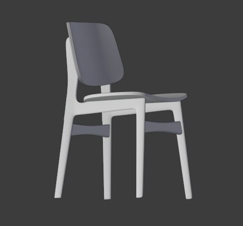 VIS CHAIR 3D model | CGTrader