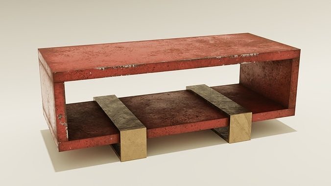 Coffee Table MD01 wood 3D model | CGTrader
