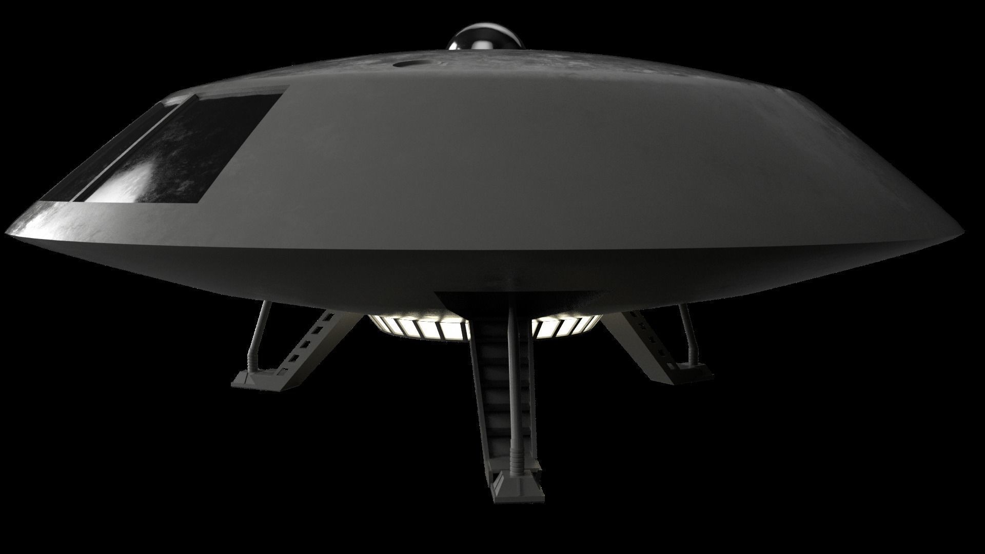 Jupiter 2 spaceship 3D model | CGTrader