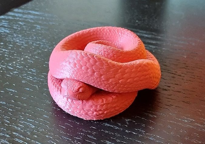 Friendly Snake - STL File 3D model 3D printable | CGTrader