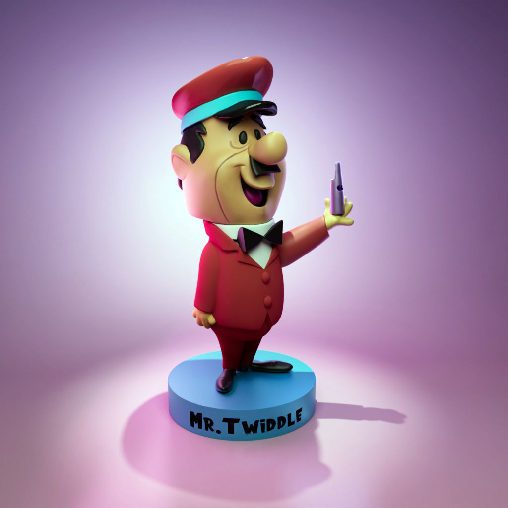 Mr Tiddles - From Wally Gator Cartoon 3D model 3D printable | CGTrader