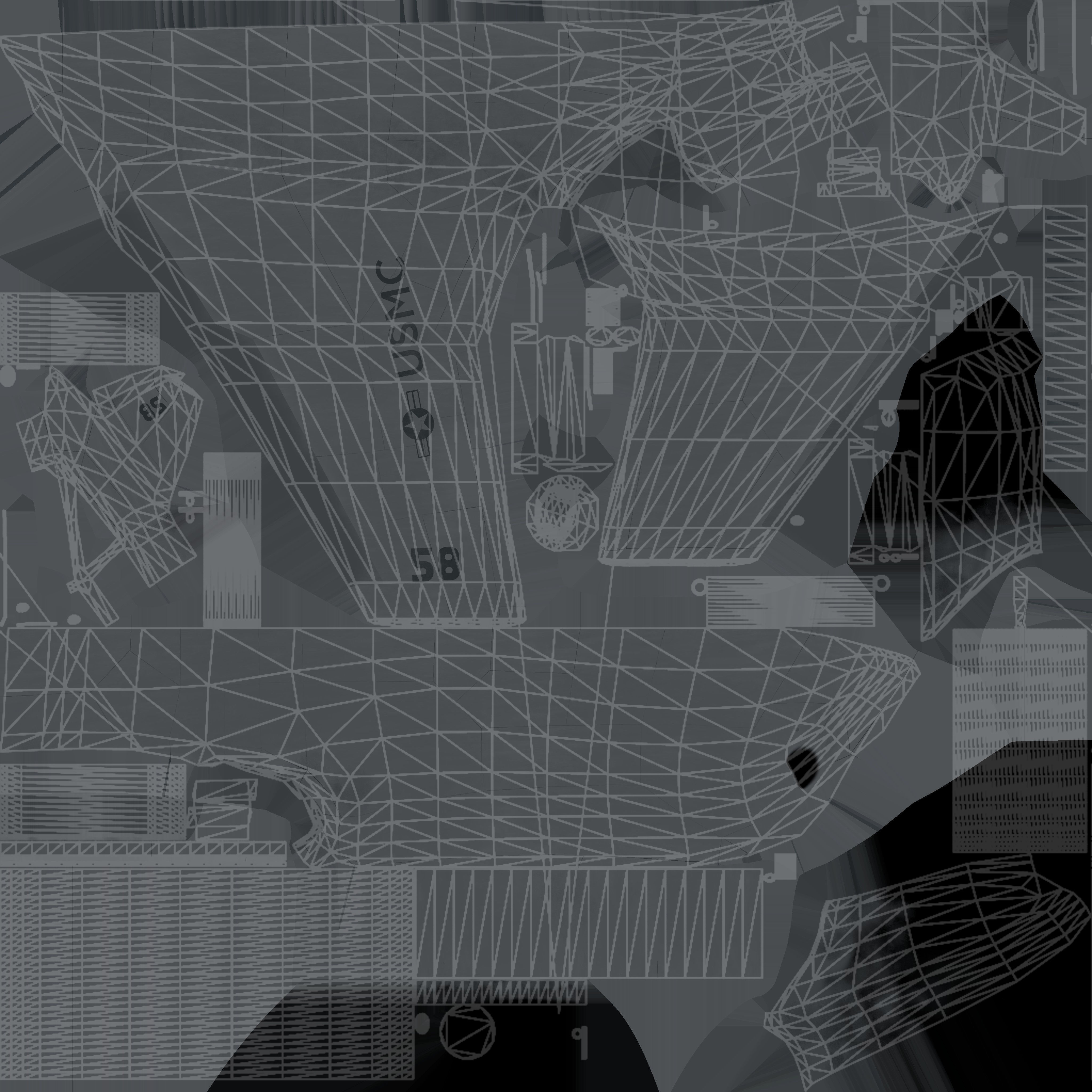 SA-43 Hammerhead spaceship 3D model | CGTrader