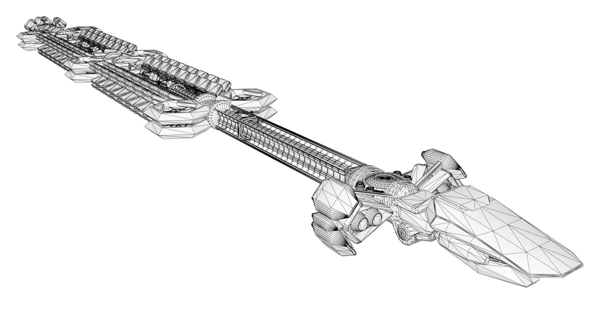 USCSS Covenant spaceship 3D model | CGTrader