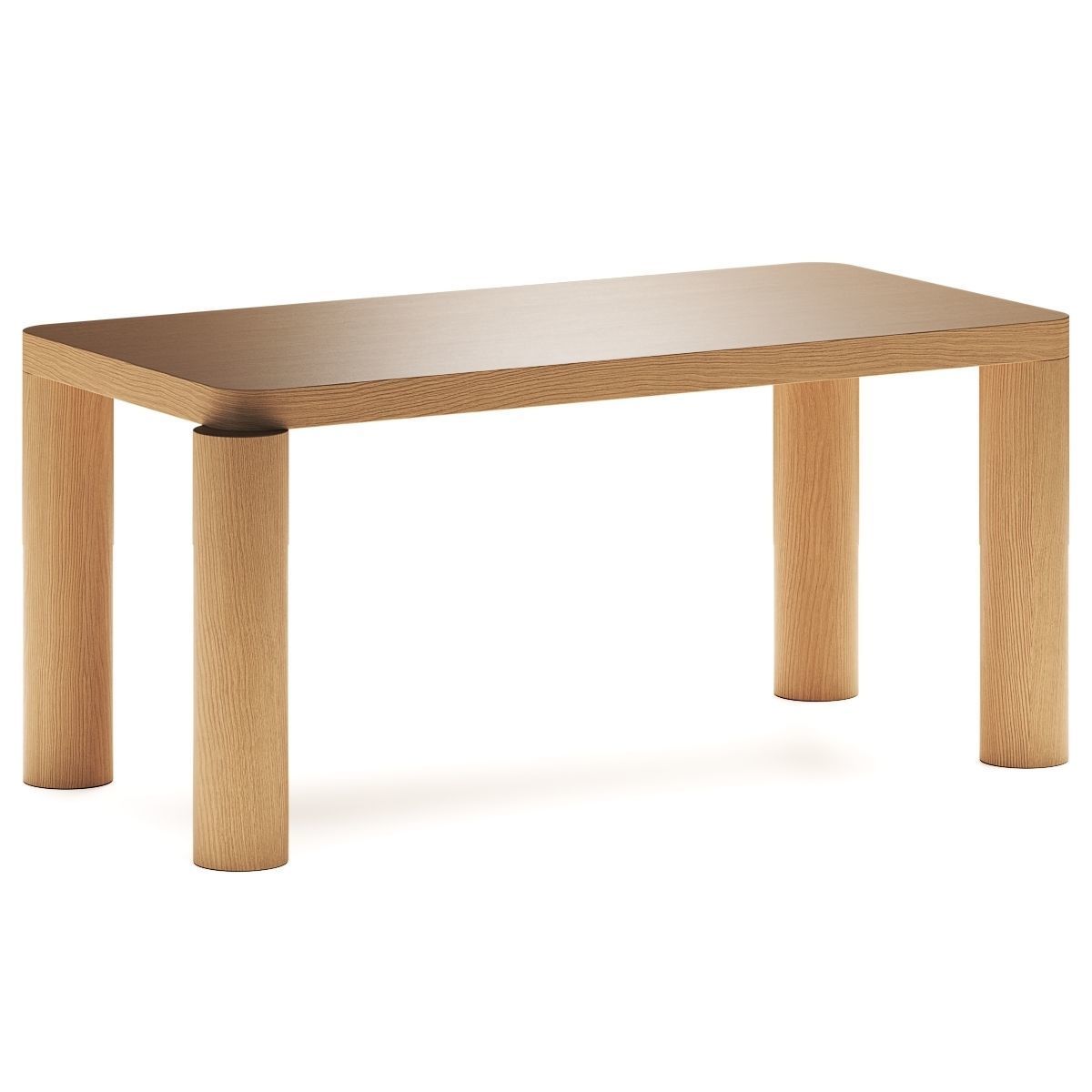 Offset Natural Resident Table 3D model | CGTrader