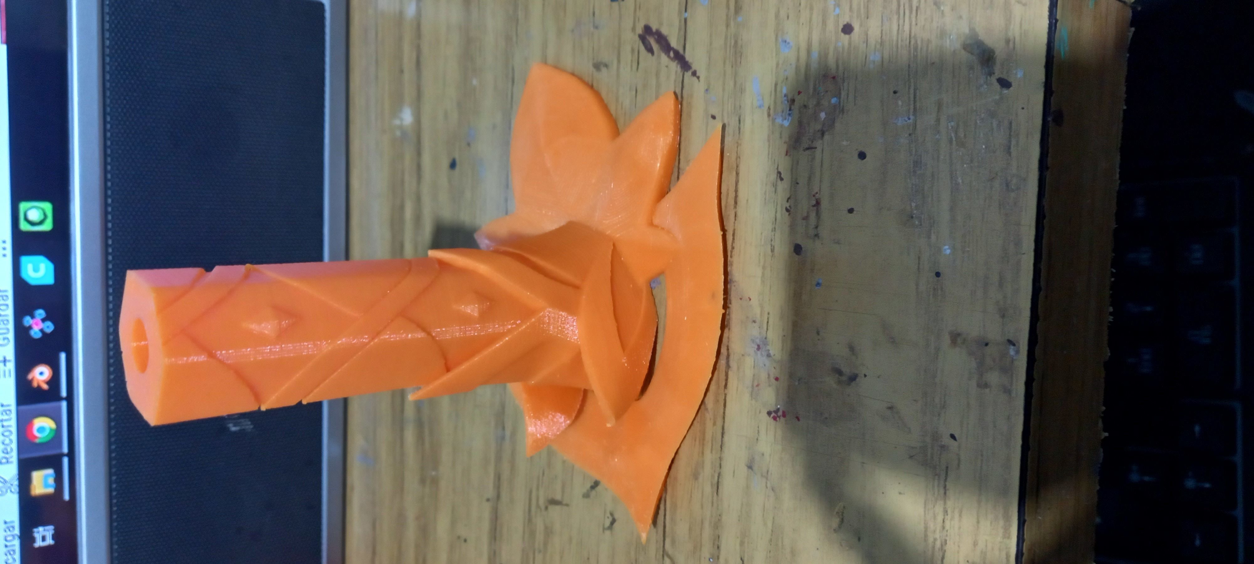 genshin impact Kagotsurube Isshin kazuha sword 3D model 3D printable ...