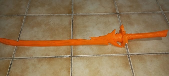 genshin impact Kagotsurube Isshin kazuha sword 3D model 3D printable ...