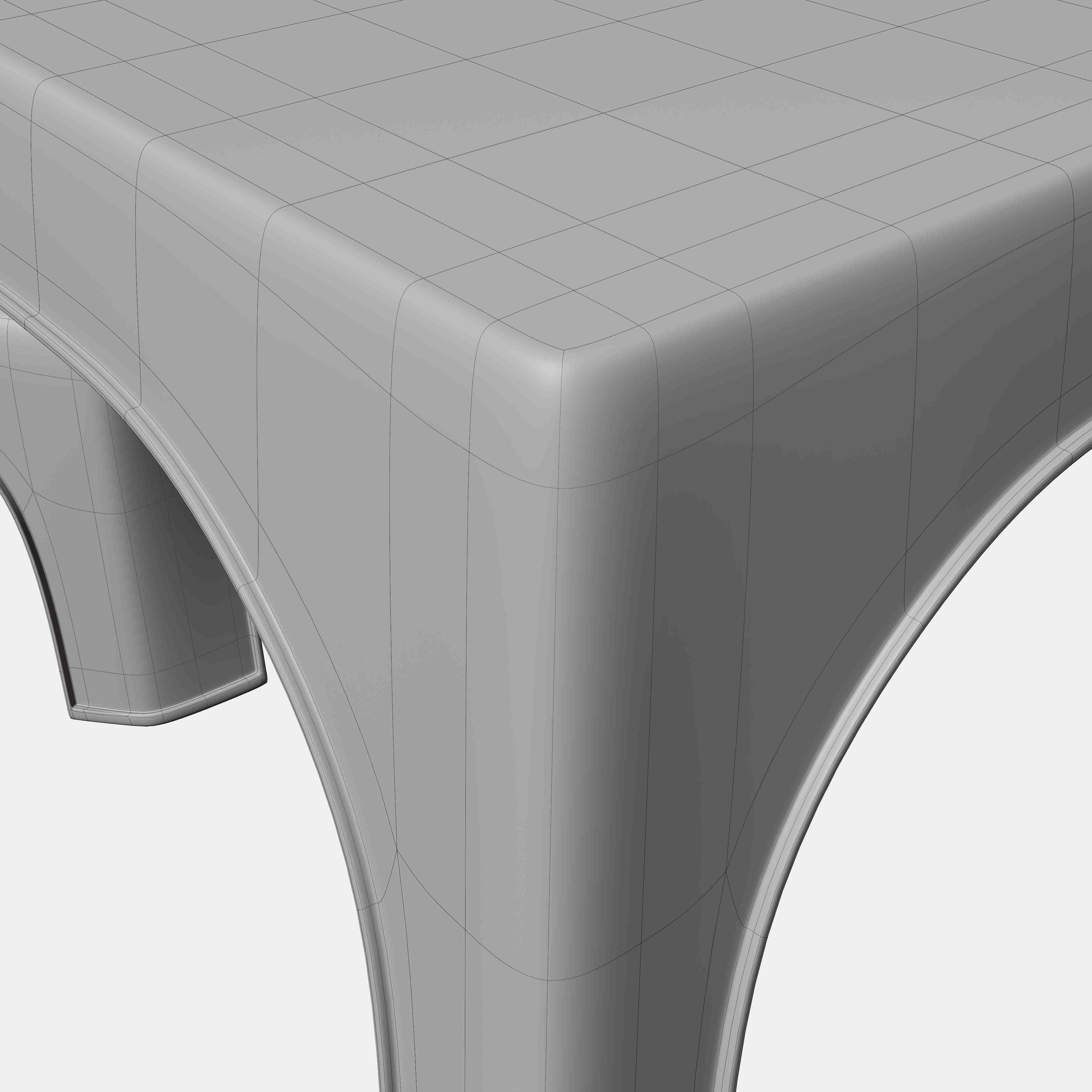 Kid Plastic Table and Chair 3D model | CGTrader