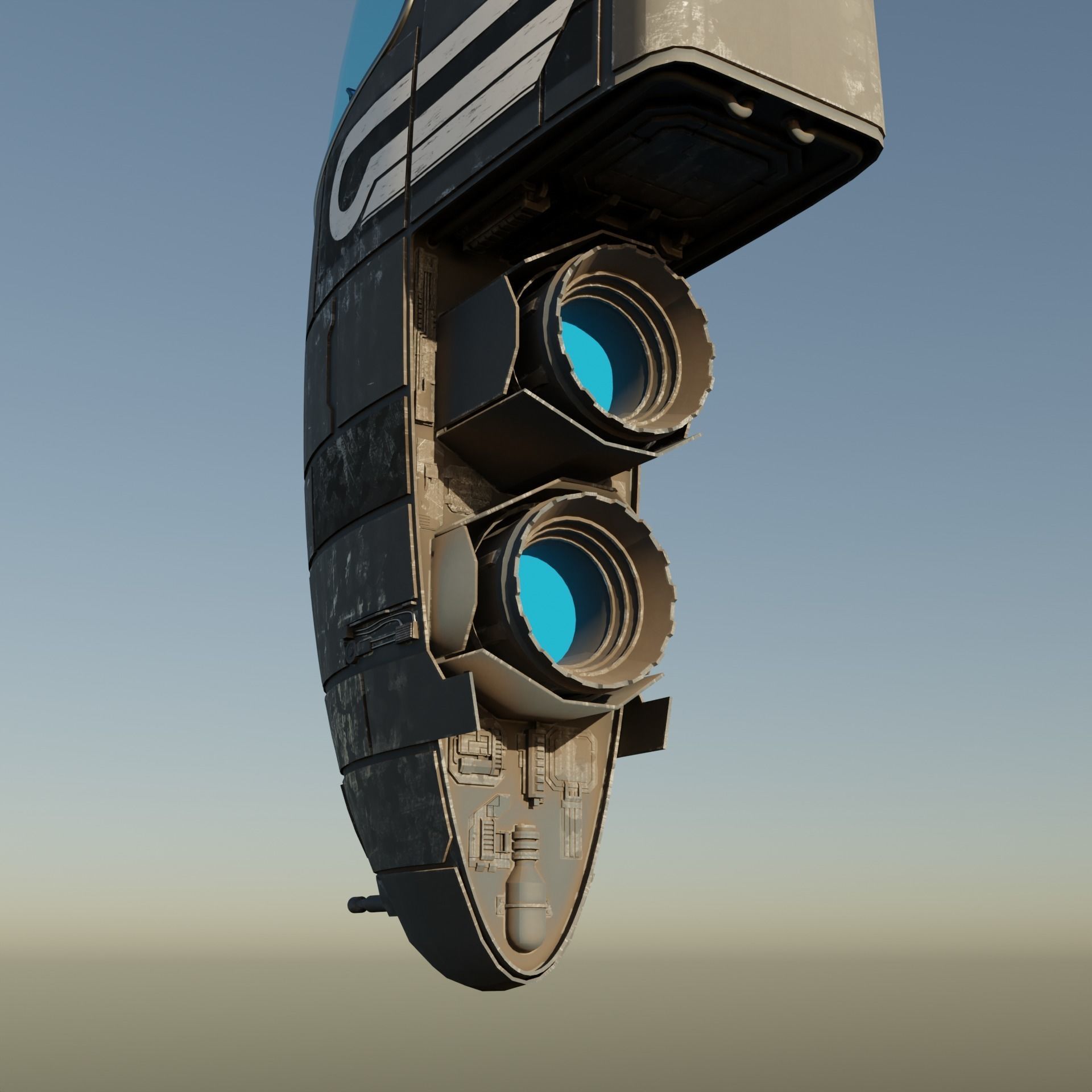 Scifi Kitbashing Set 3 3D model | CGTrader