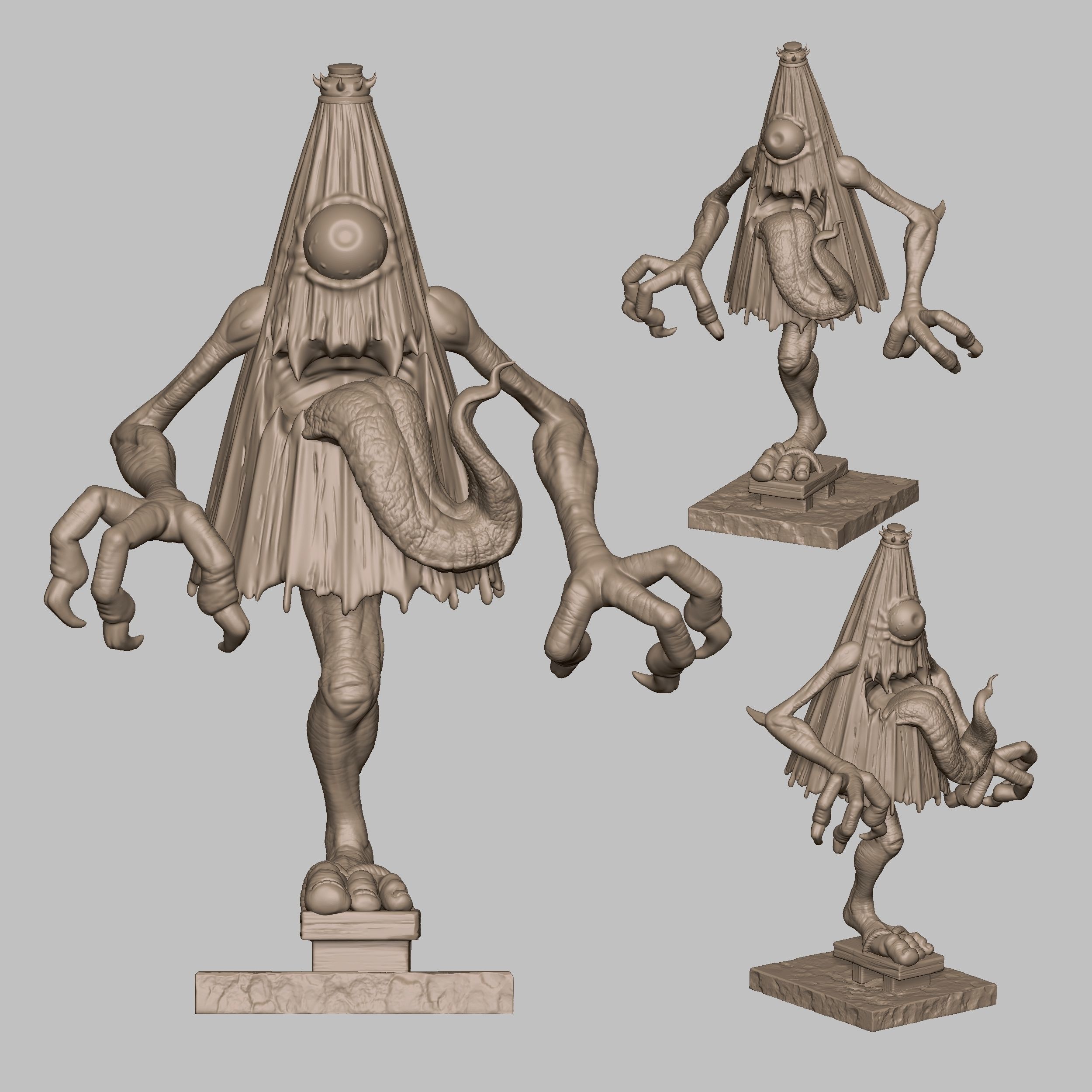 Tsukumogami Yokai 01 free 3D model 3D printable | CGTrader