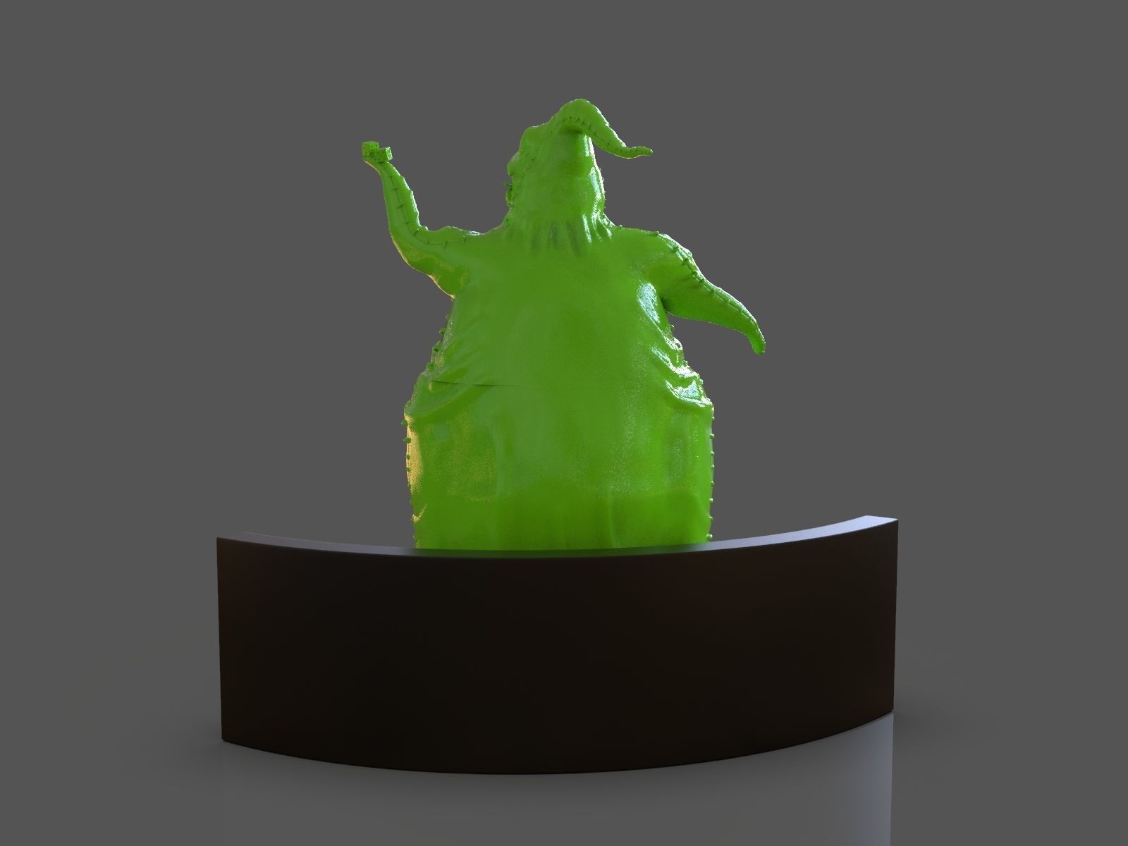 Oogie boogie sculpture 3D model 3D printable | CGTrader