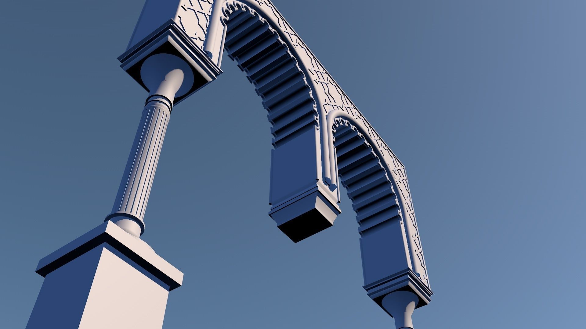 Islamic Arch 3D model | CGTrader