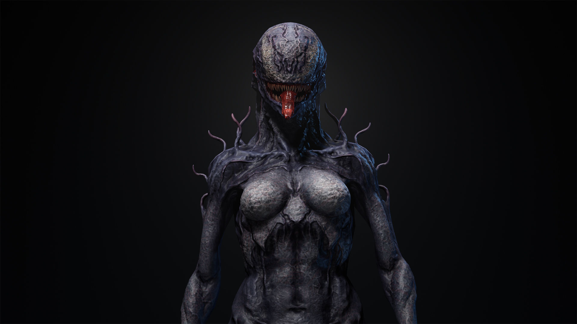 3D model Monster Girl VR / AR / low-poly | CGTrader