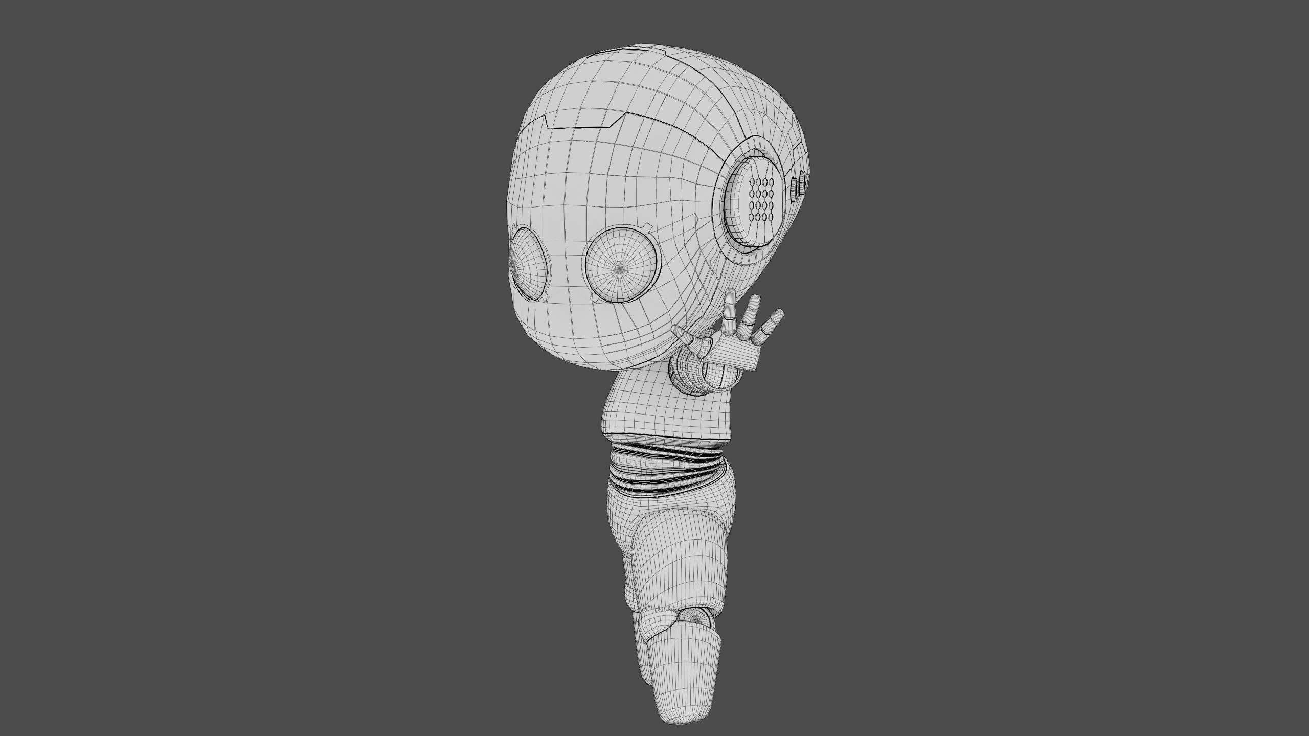 TOON BOT RIGGED CHARACTER 3D model rigged | CGTrader