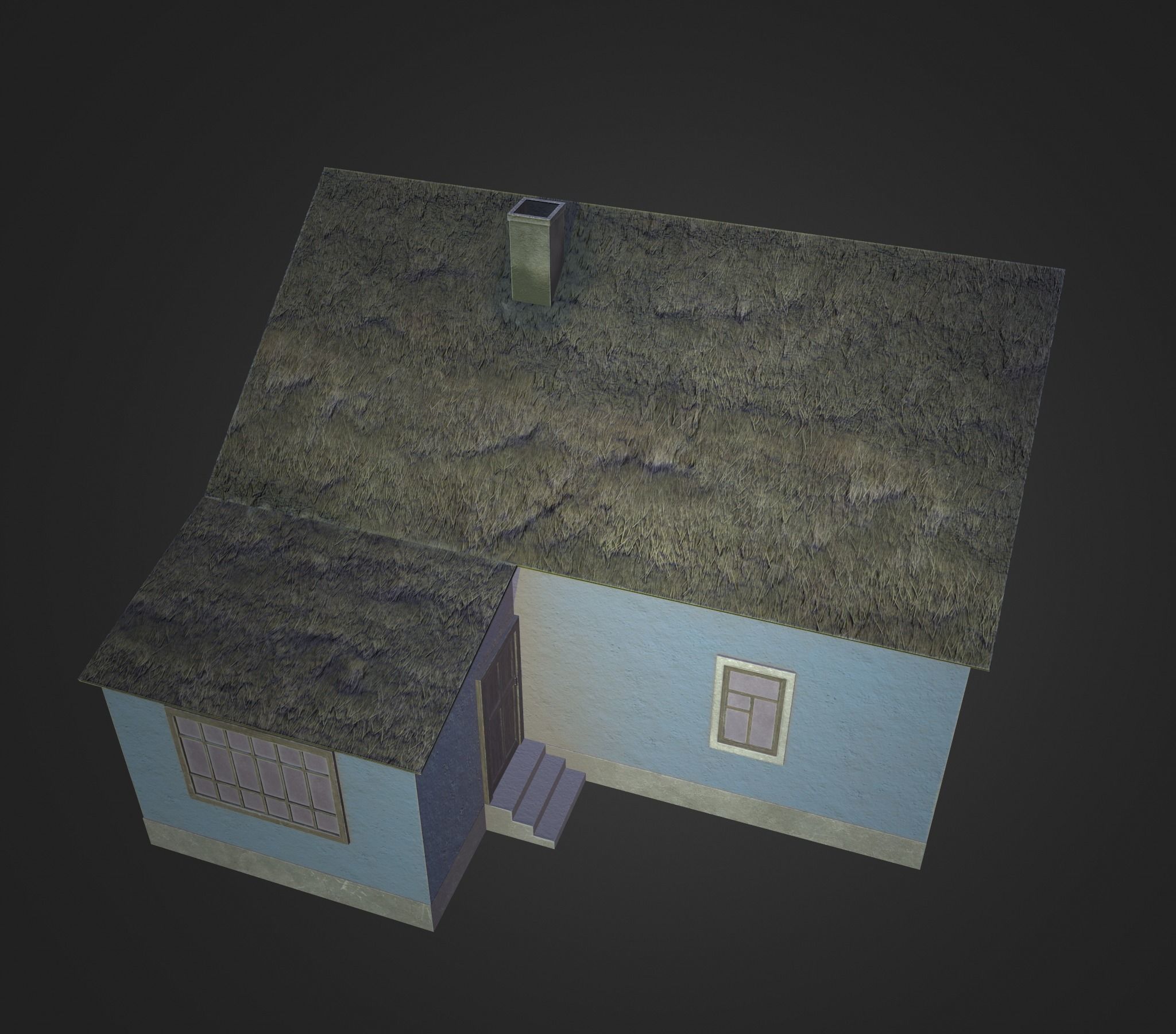 Village building II 3D model | CGTrader