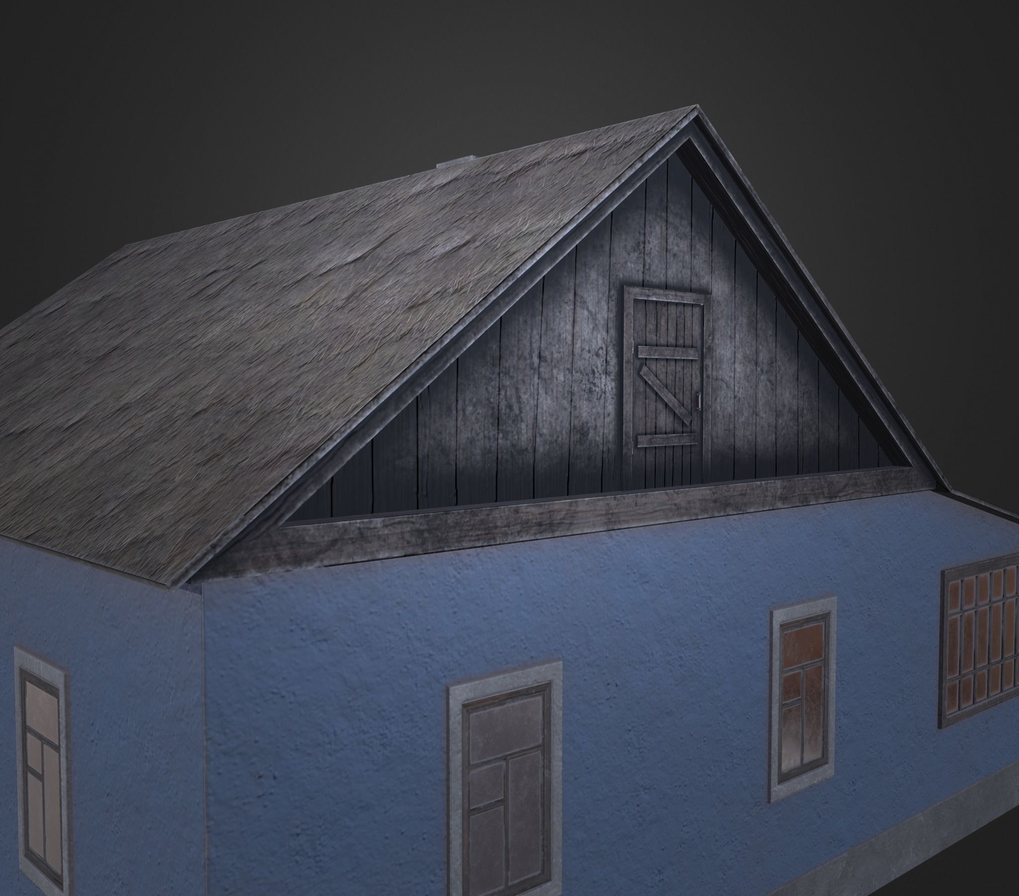 Village building II 3D model | CGTrader