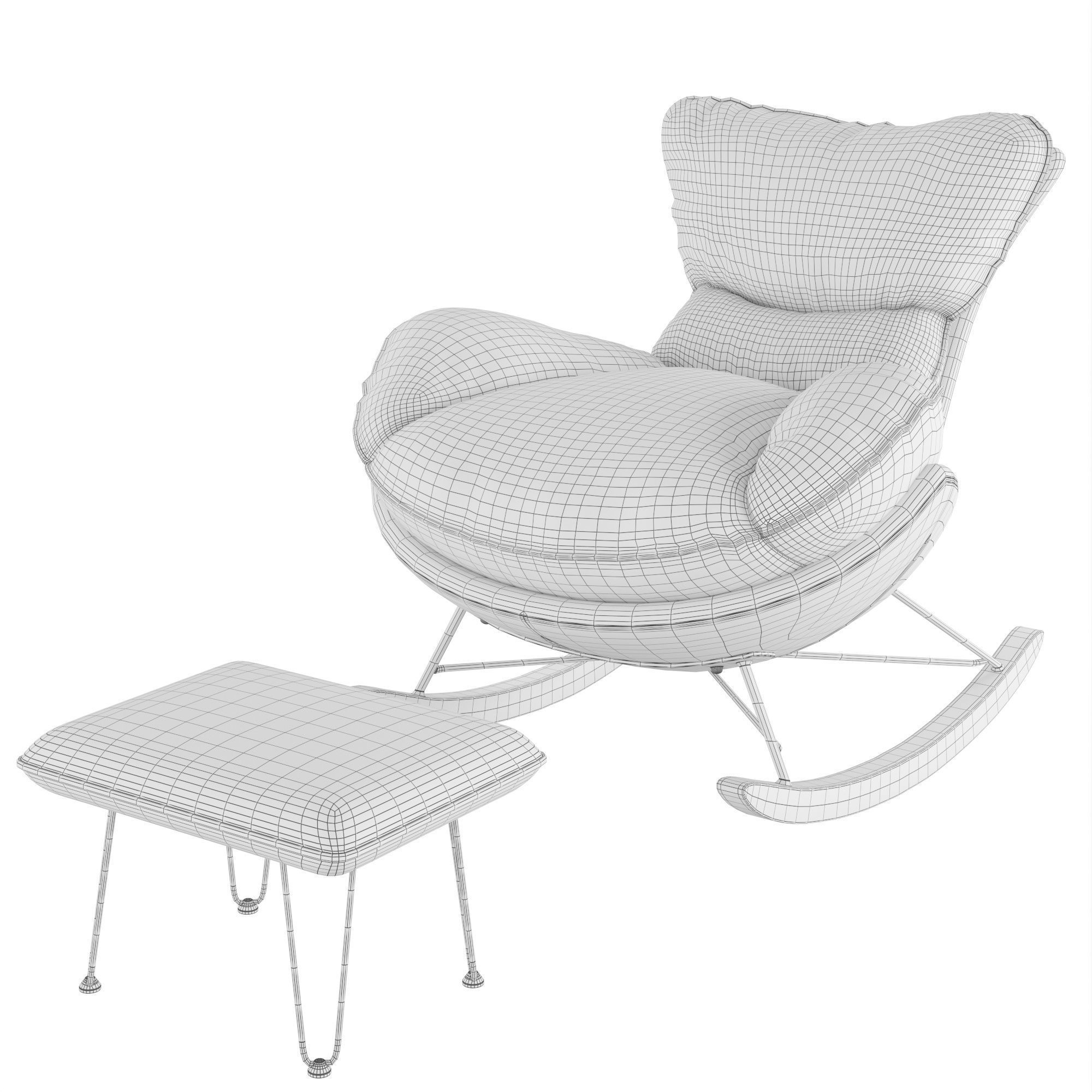 Arm Chair Sherlock 3D model | CGTrader