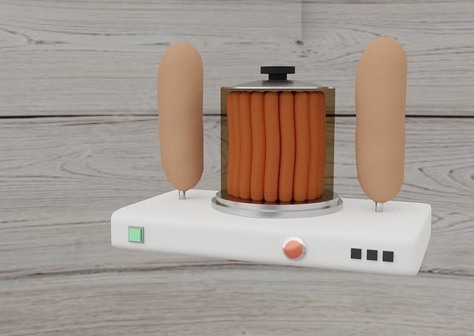 Hot-Dog Machine - Fast Food 3D model | CGTrader