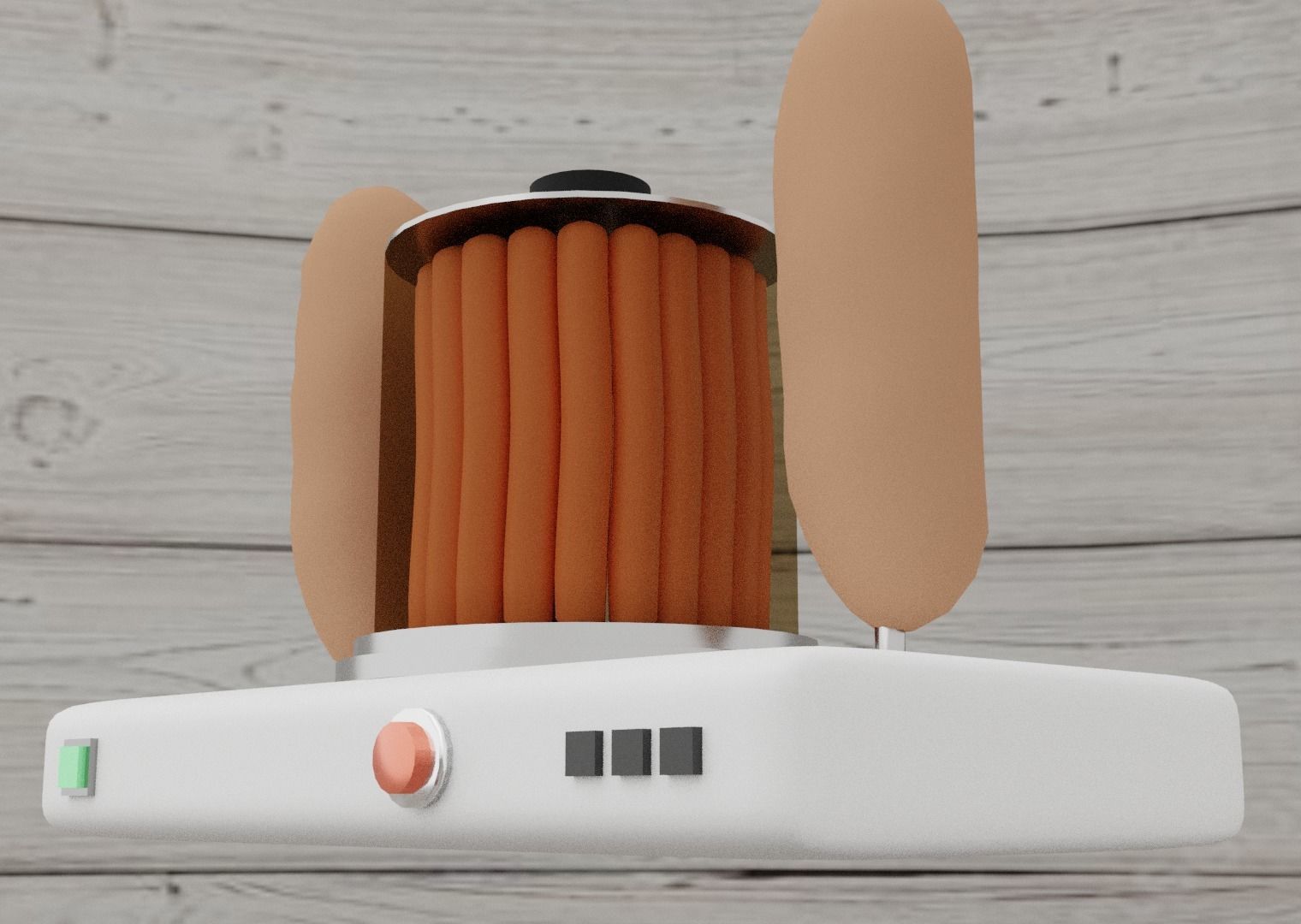 Hot-Dog Machine - Fast Food 3D model | CGTrader