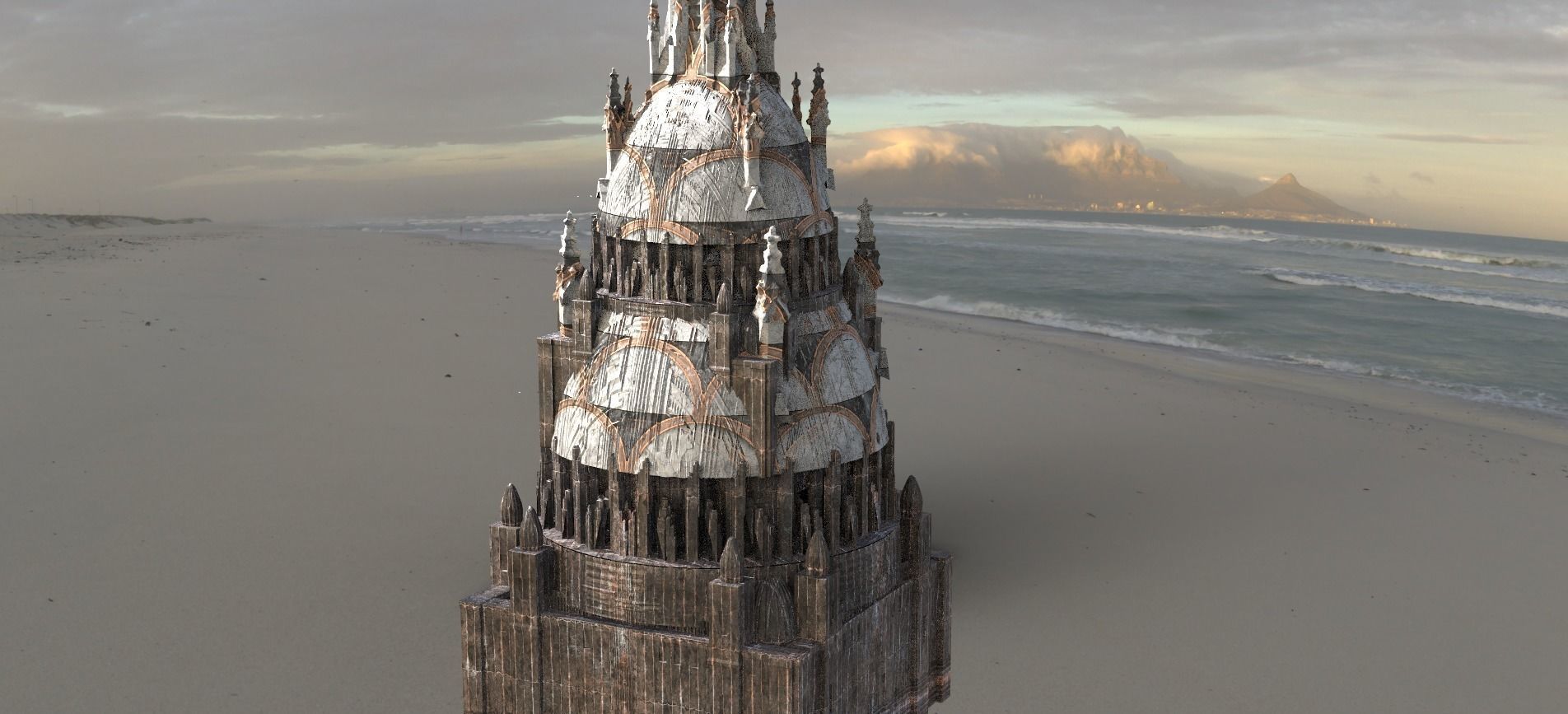 Barbarian Towers 2 designs 3D model | CGTrader