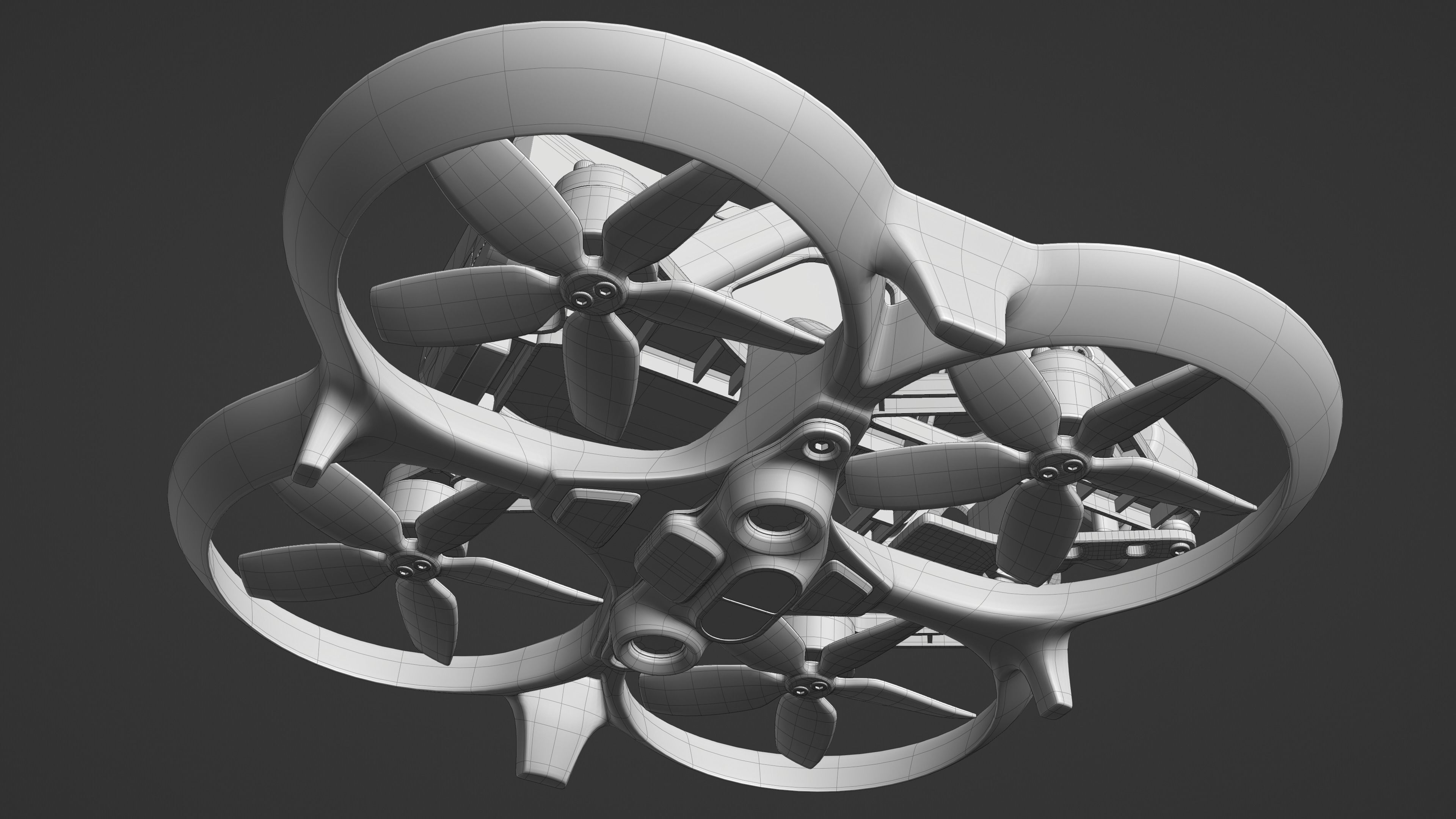 FPV Drone DJI Avata 3D model 3D model animated | CGTrader