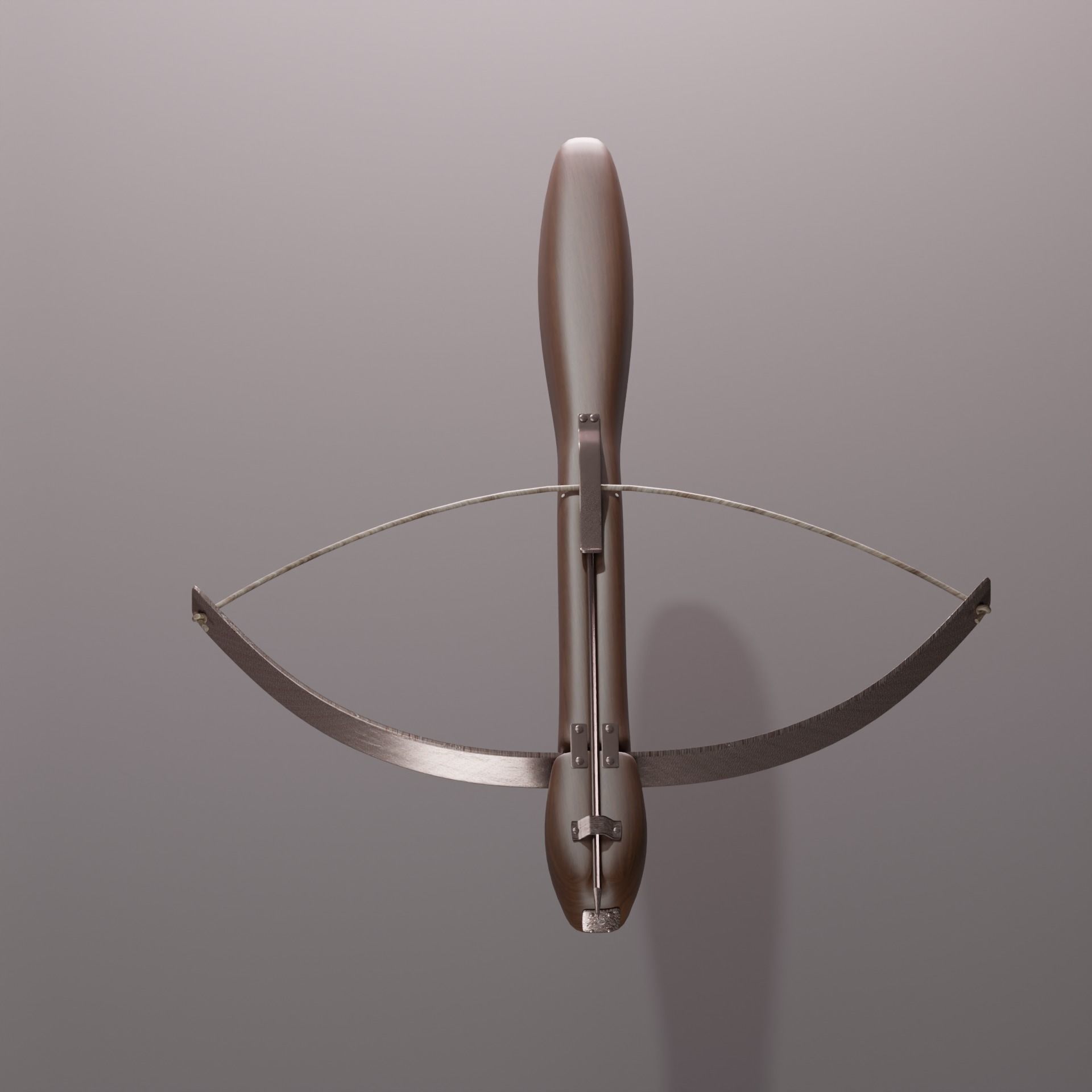 arbalet bow and arrow 3D model | CGTrader