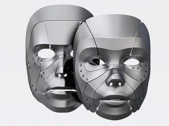 Masks 3D model | CGTrader