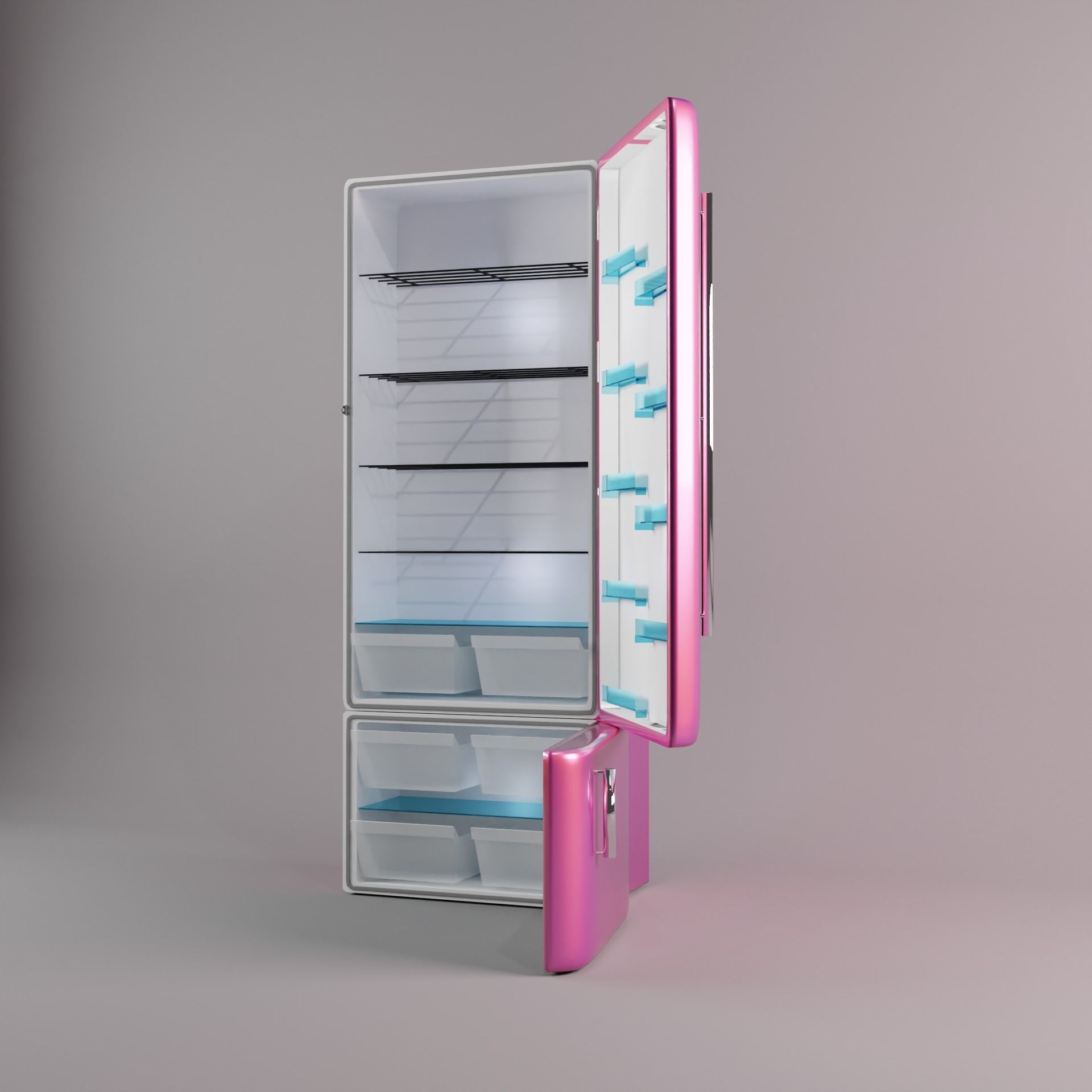 refrigerator 3D model | CGTrader