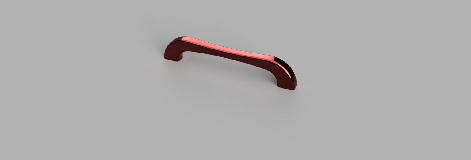 Handle drawer pull 3D model 3D printable | CGTrader