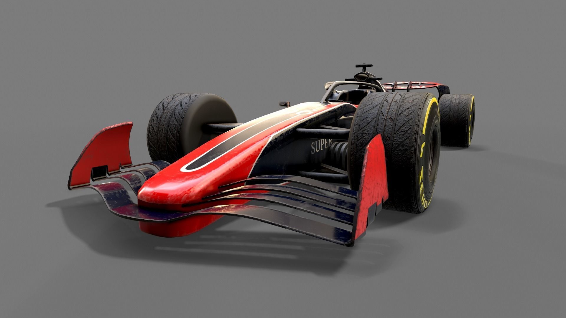 Super Speed F1 3D model | CGTrader